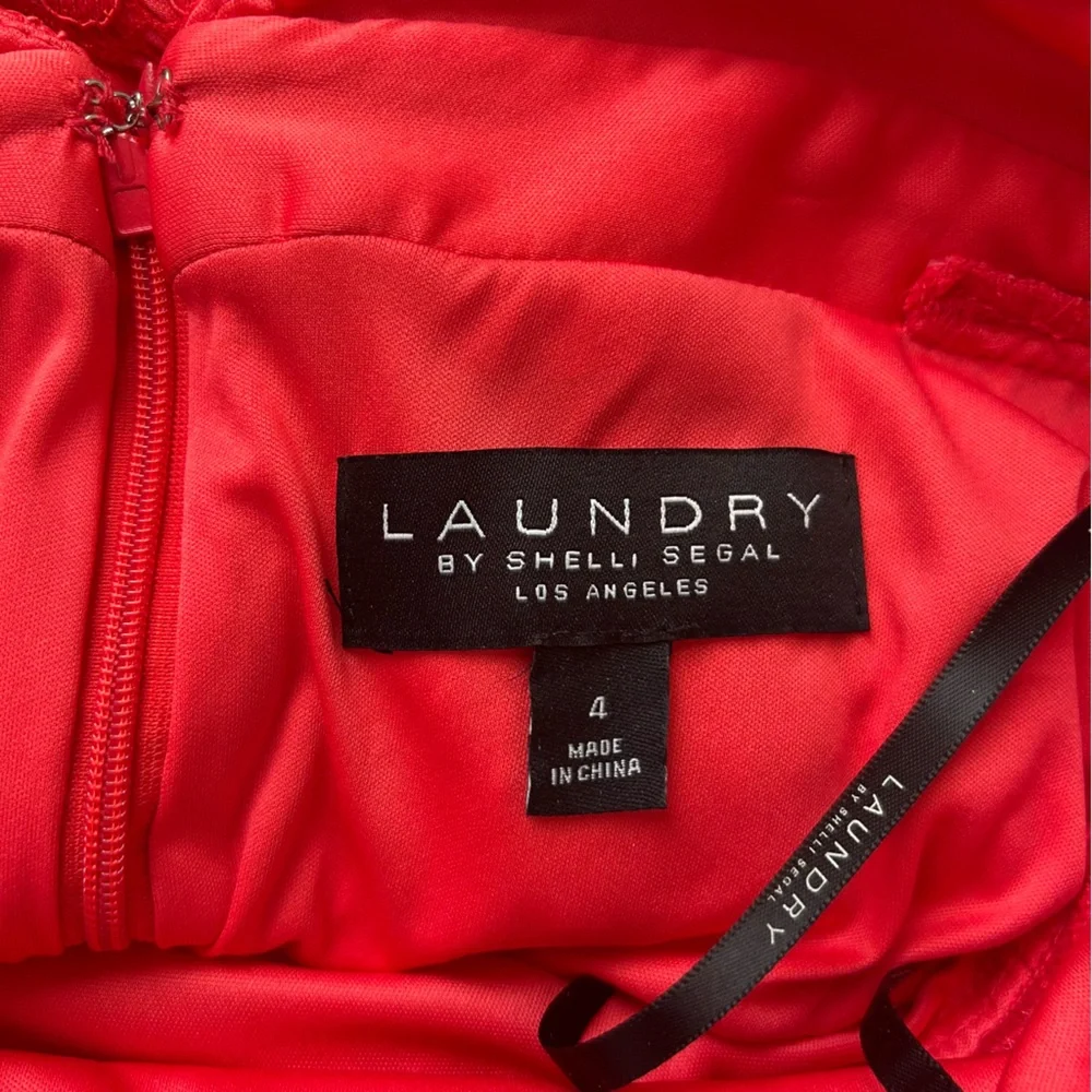 Laundry By Shelli Segal | Dresses | Nwt Laundry By Shelli Segal Red ...